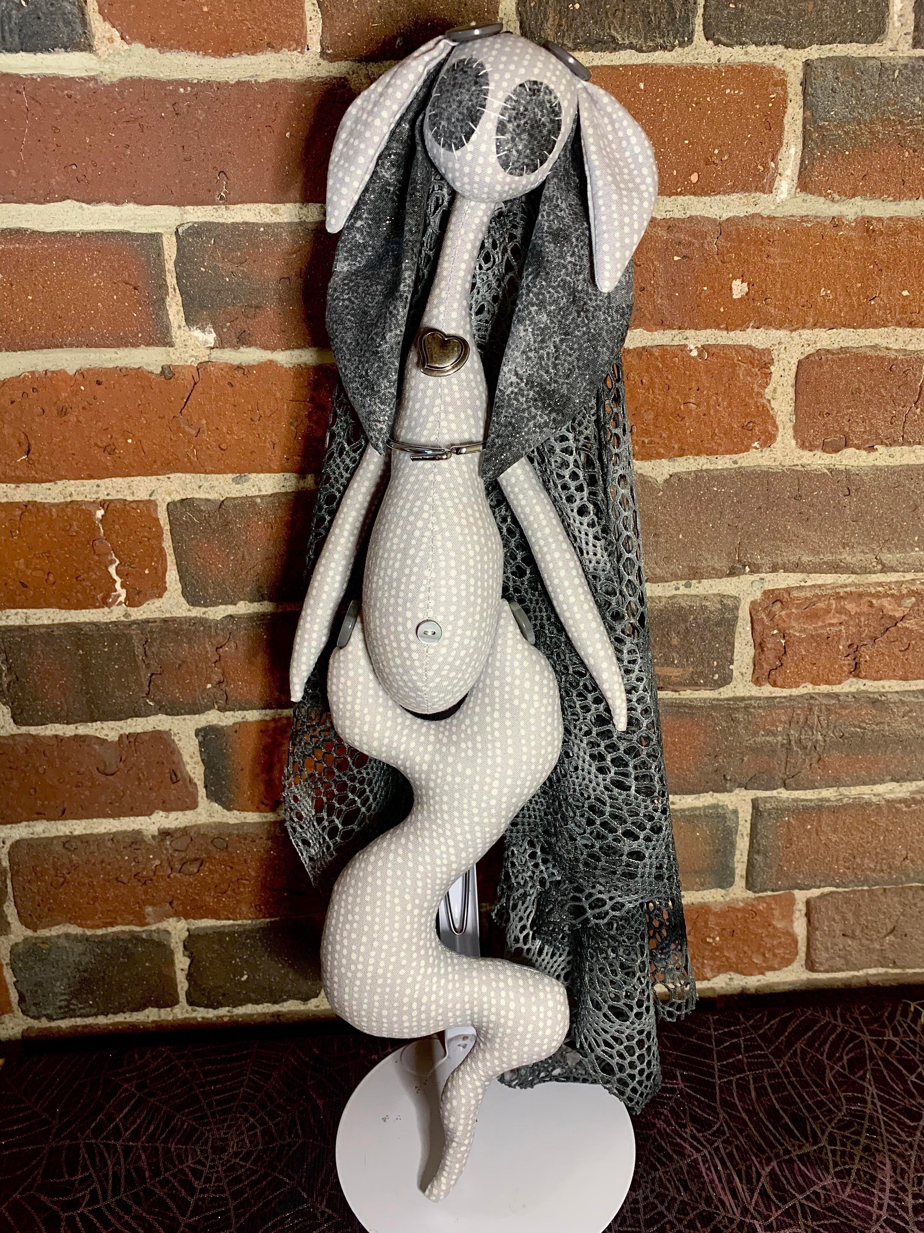 The Grey Ghost Stitchpunk – Floppy Cat Creations