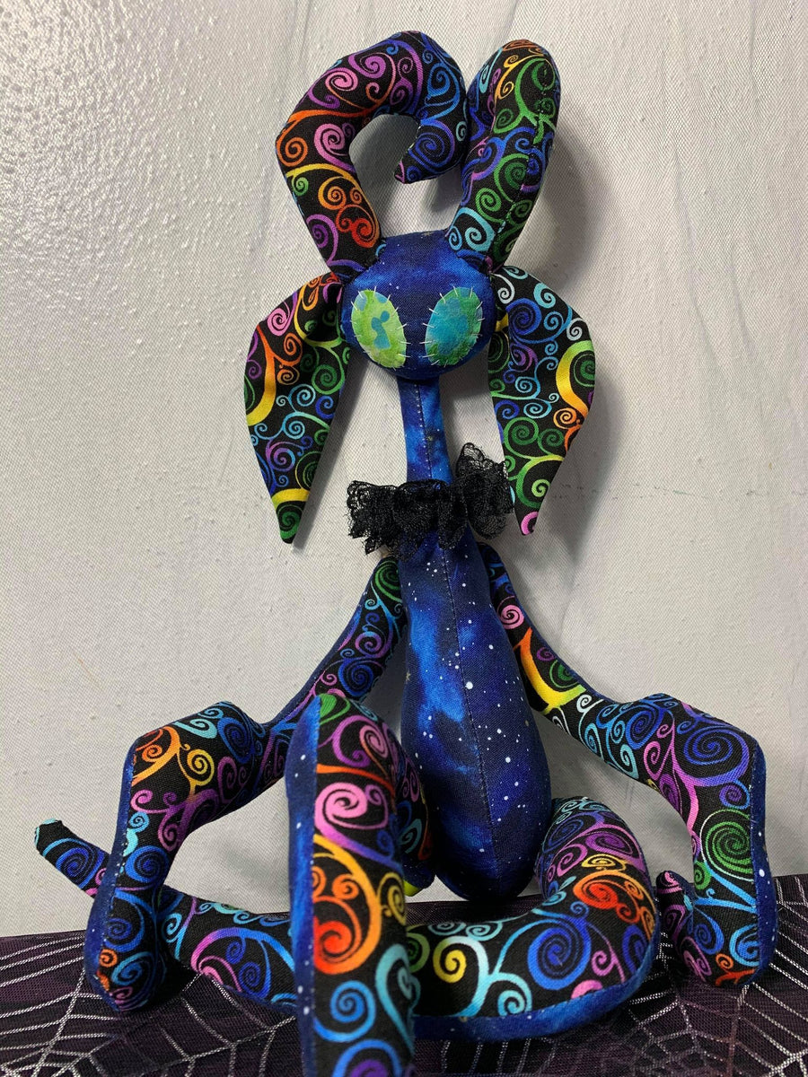 Deep Blue Dreams Stitchpunk – Floppy Cat Creations